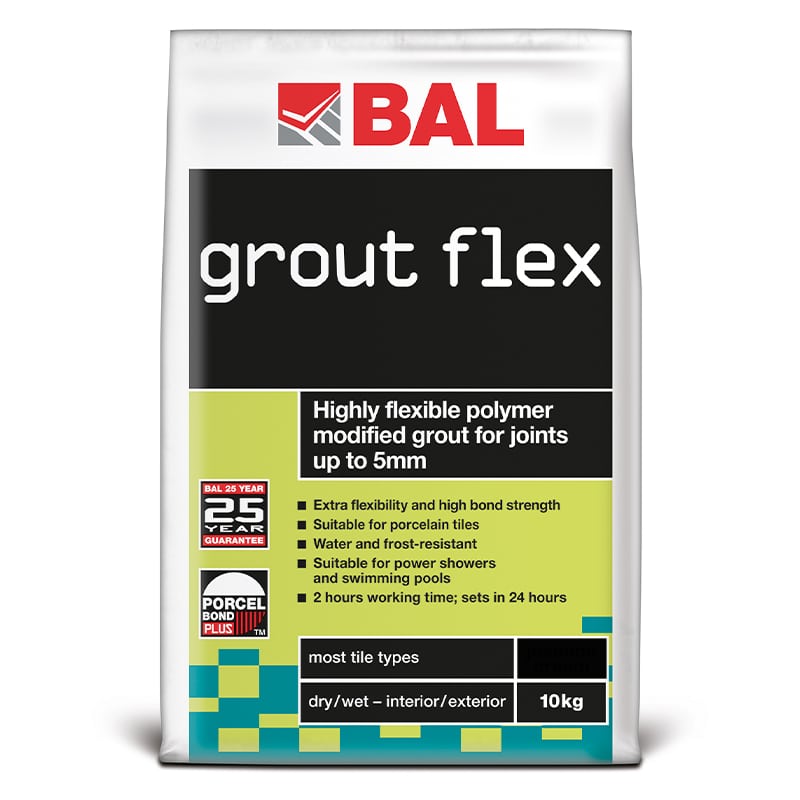 Grout Flex Mid Grey 5kg | Tile & Stone Gallery - Ceramic & Porcelain ...