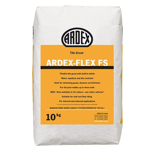 Ardex-flex FS Grout Fresh Snowdrop 10kg | Tile & Stone Gallery ...
